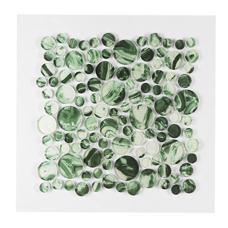 Hight Quaily Mosaic Wall Pebble Look Ink Jet Wall Tile For Swimming ...