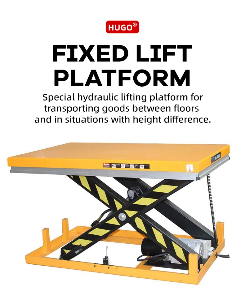 HUGO Electric Scissor Lift - Remote Controlled Lifting Platform