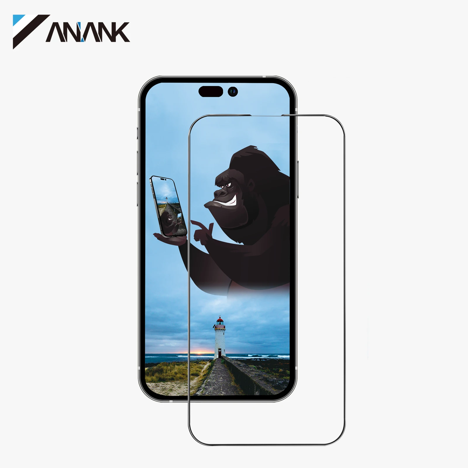 Anank 2024 Corning Gorilla Tempered Glass 5x Times Stronger Hardness ...