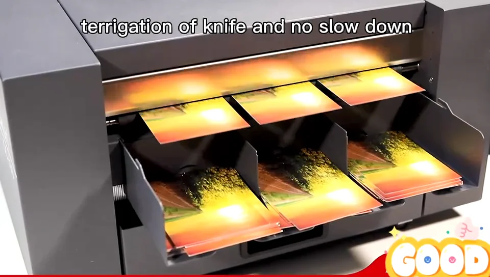 A4 A3+ Full Automatic Business Name Card Cutting Machine Name Card ...