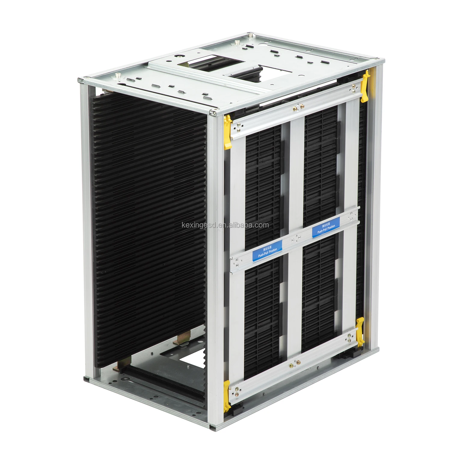 ESD Conductive PCB Racks for SMT Line Pcb Magazines Loader Stacking ...