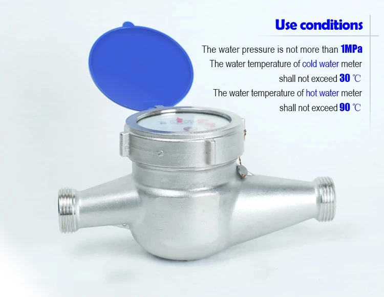 Shengda All Ss Rotary Wing Type 40mm Water Meter - Buy 40mm Water Meter ...