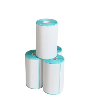 100x 150mm Packing Sticker 4x6 Labels Thermal Paper Roll For Shipping ...