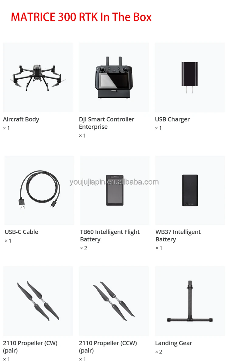 Dji Matrice 300 Rtk 6 Directional Sensing And Positioning 15km 1080p ...