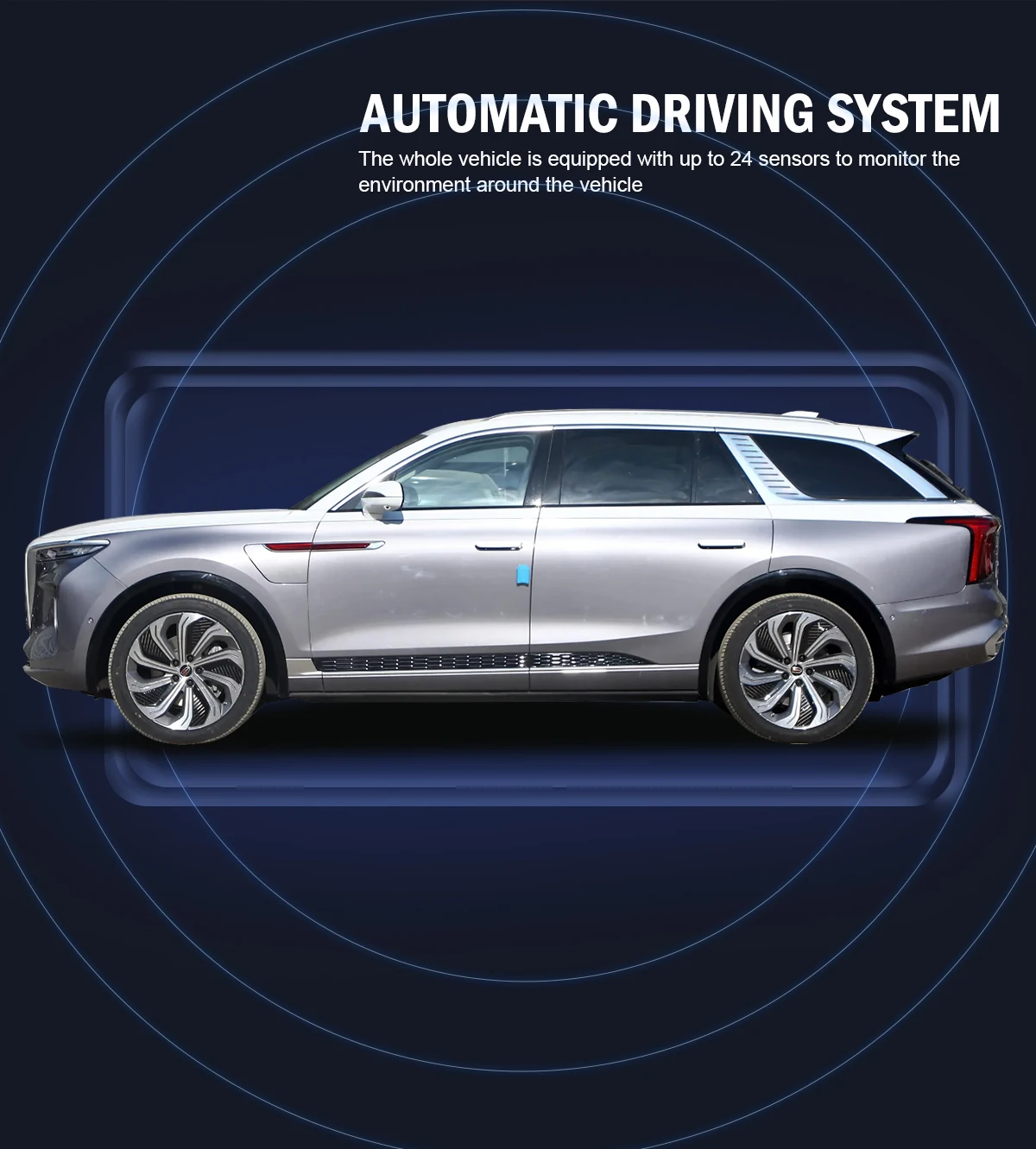 Hongqi EHS9 2023 Electric SUV - 435HP, 7 Seats, 690km Range