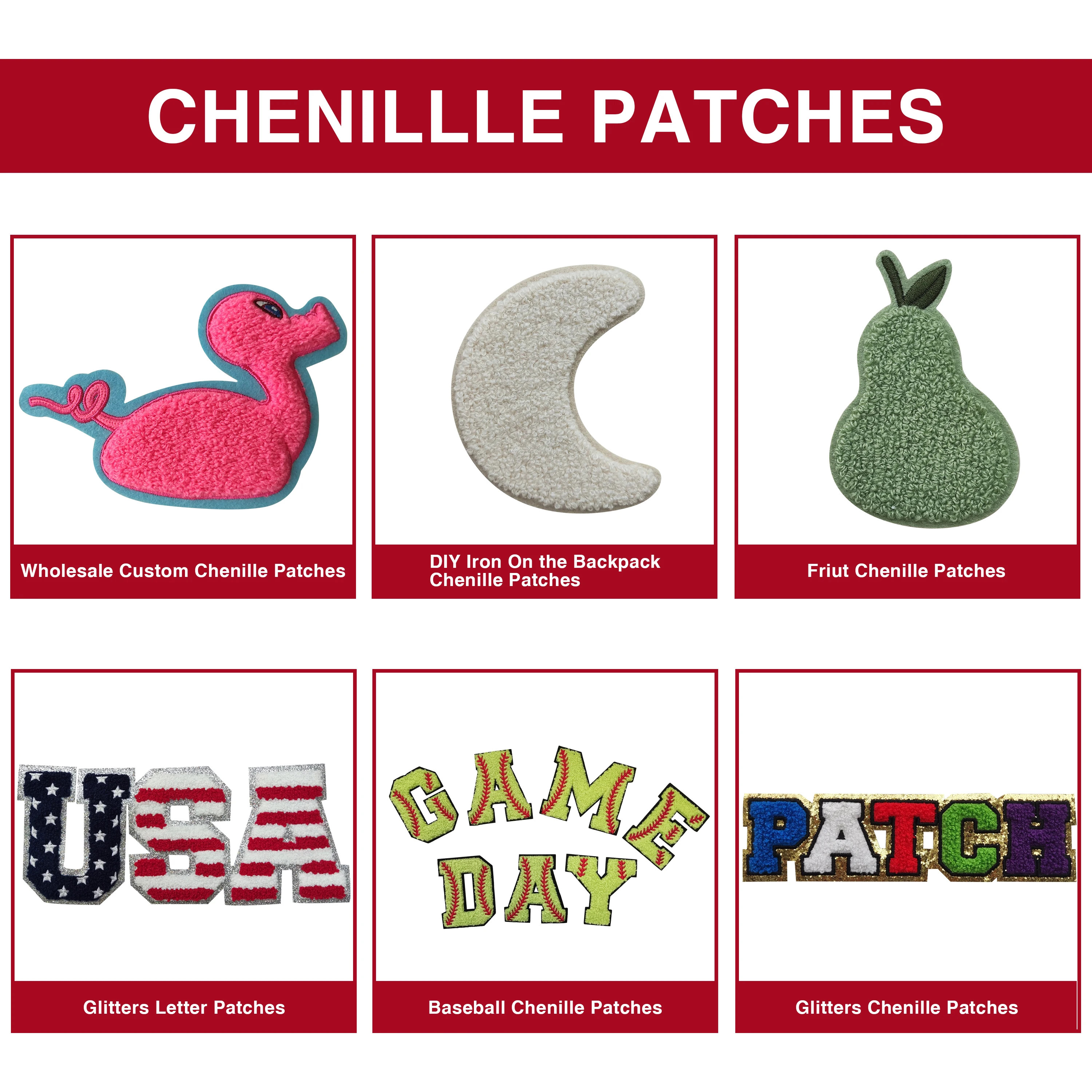 Factory Custom Clothes Hats Merrow Border Fabric Woven Embroidered ...