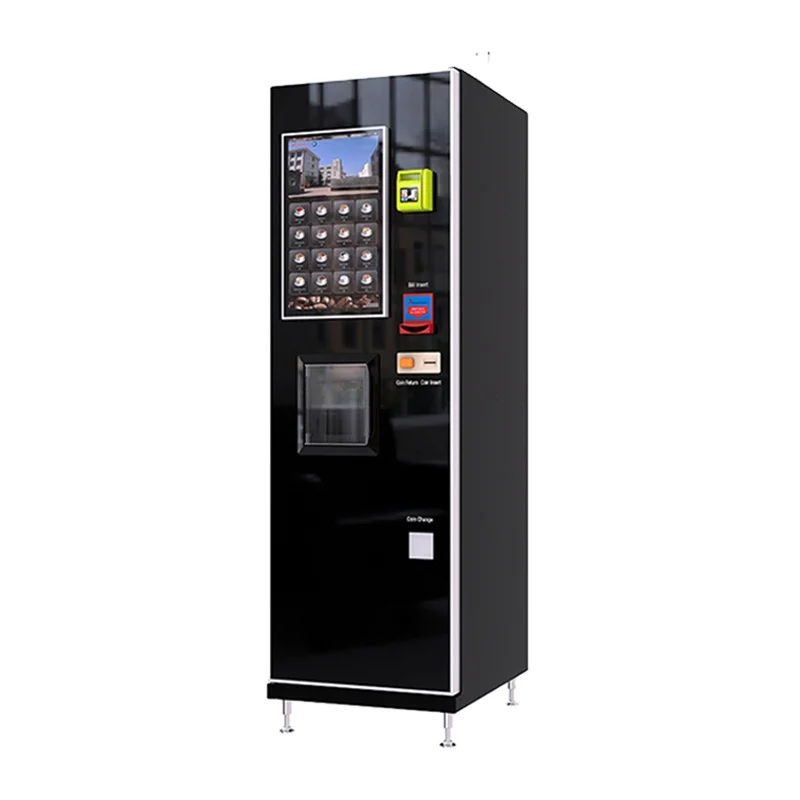 Bean to Cup Coffee Vending Machine with OEM factory with Stirring Stick ...