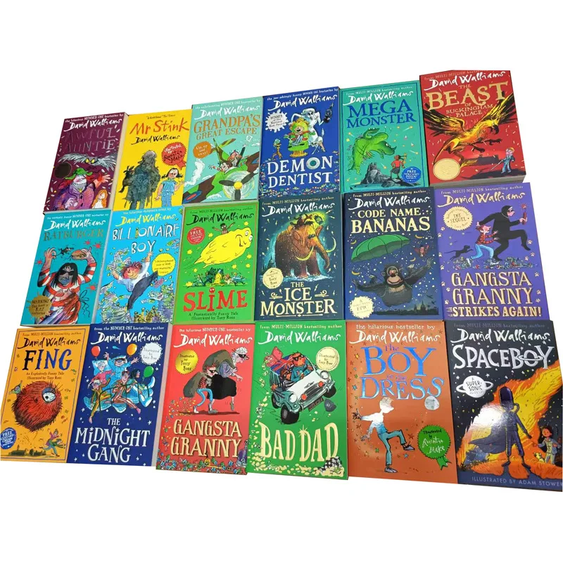 18 Volumes David William Collection Series Story Books Chapter Novel Books| Alibaba.com