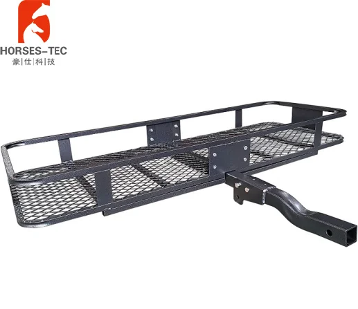 Universal folding car rear mounted luggage rack folding Hitch Mount ...