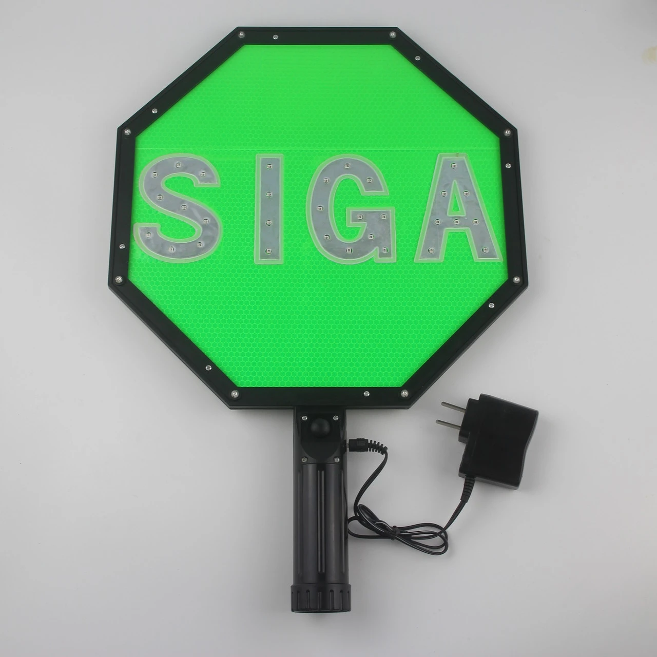 Led Traffic Sign Traffic Road Warning Stop Slow Abs Hand-held Paddle ...