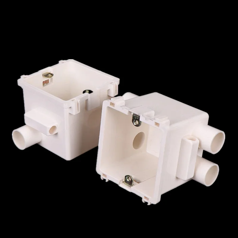 PVC 86 Style 75 Electric Socket Junction Box - Reasonably Priced