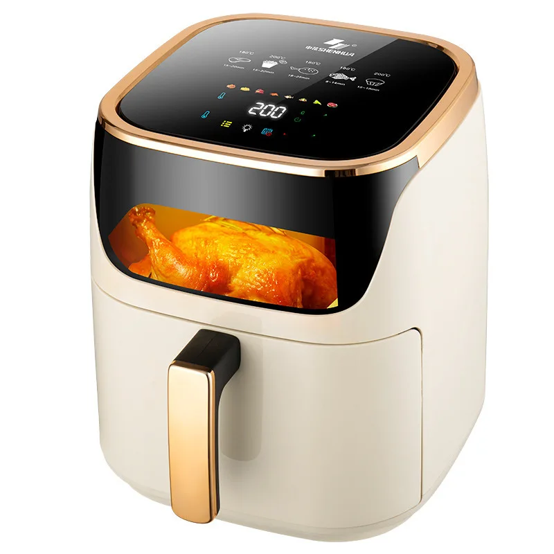 Alibaba.com: Biyi 7L/8L/9L/10L Air Fryer, silver crust finish : Compact ...