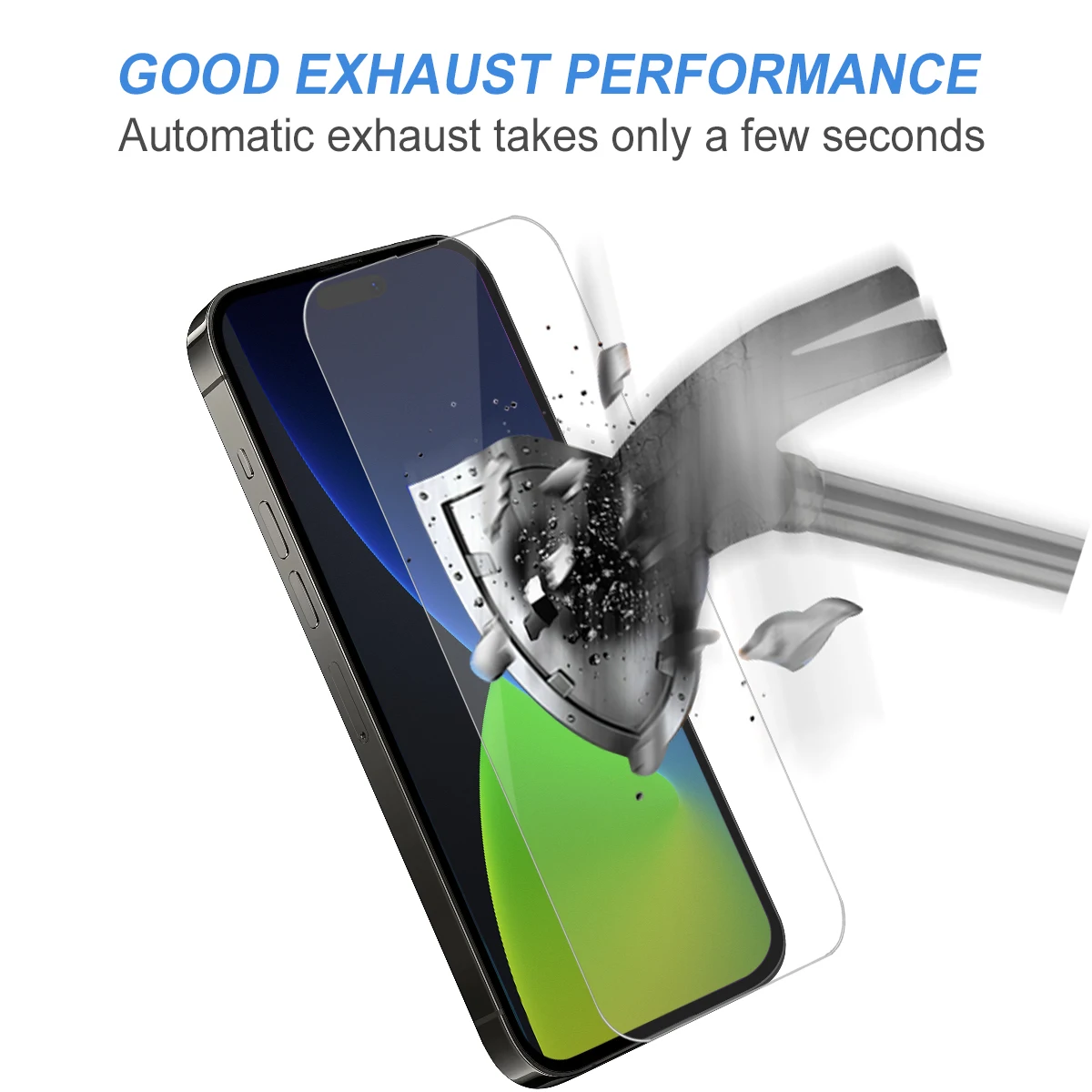 9H Anti Blue Light Screen Protector - Dazzle Color Tempered Glass