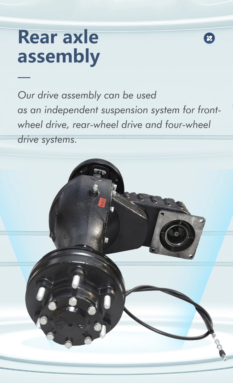 Electric Tricycle Quadricycle Drum Brake Drive System Modified Power ...