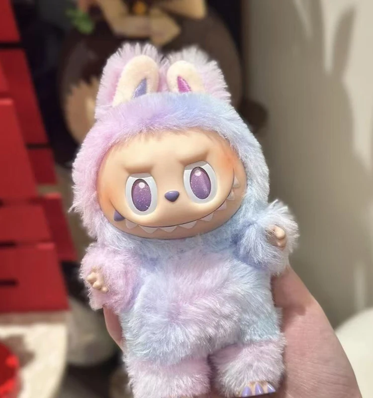 POPMART Colorful Labubu V3 Vinyl Keychain - Mystery Gift