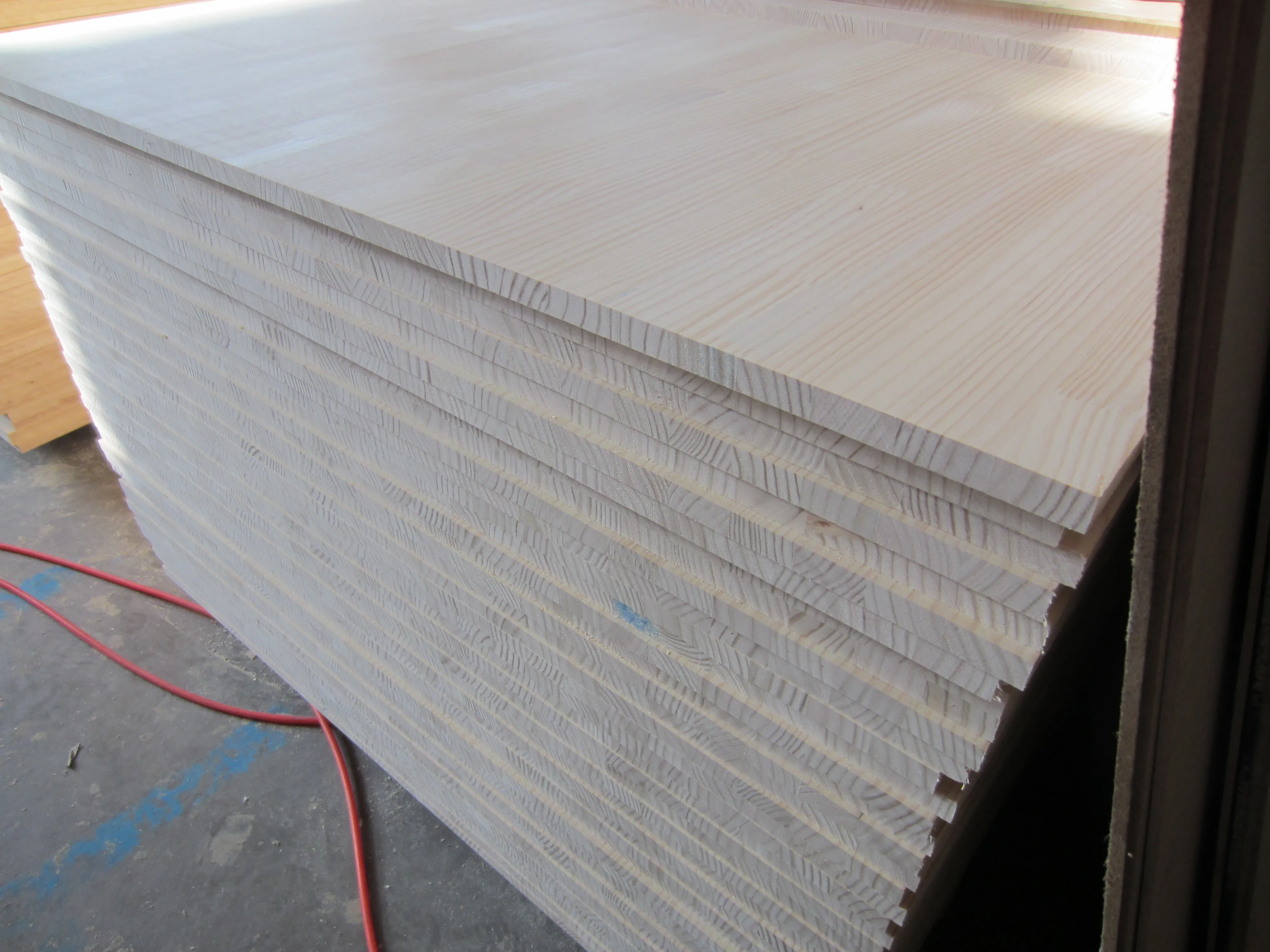 GLT Panel Glued Laminated Timber Glulam Pine Solid Wood Edged Panel ...