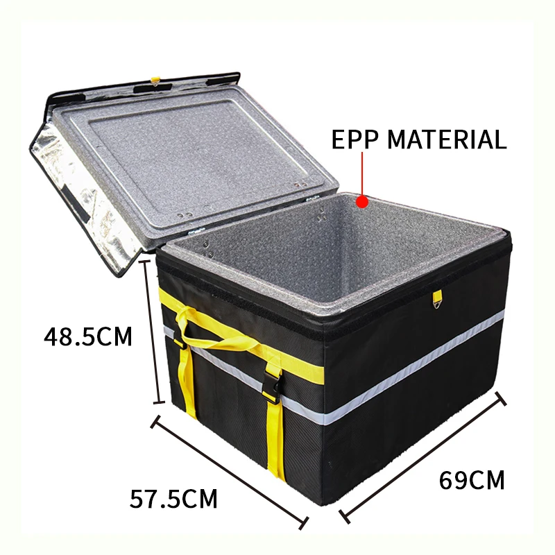 Delivery Cold Chain Epp Foam Insulated Container Food Delivery Thermal ...