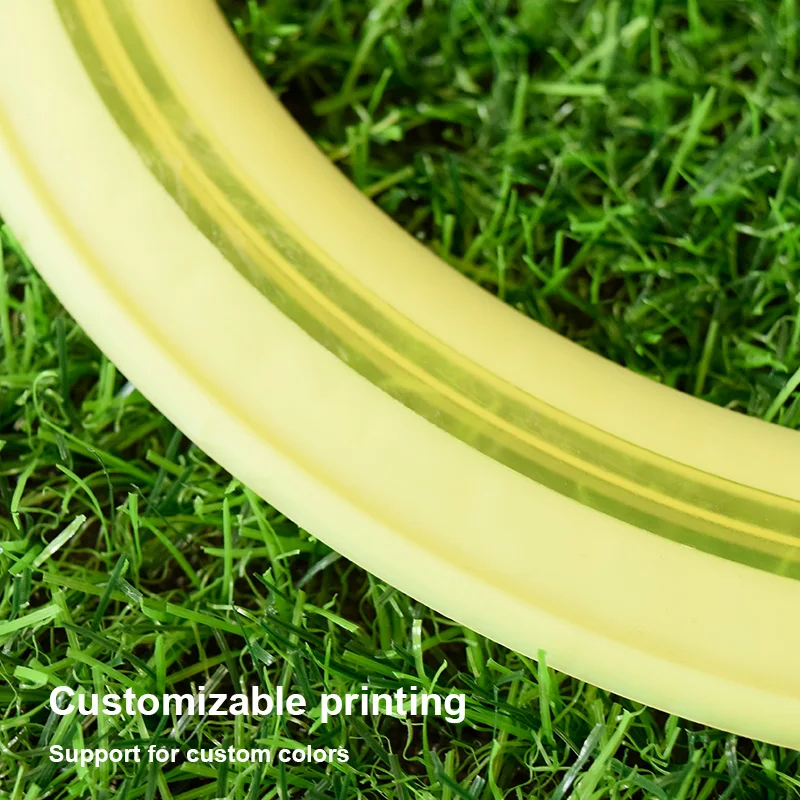 Custom Color Logo Outdoor Sport Rubber Silicone Flying Disc Ring