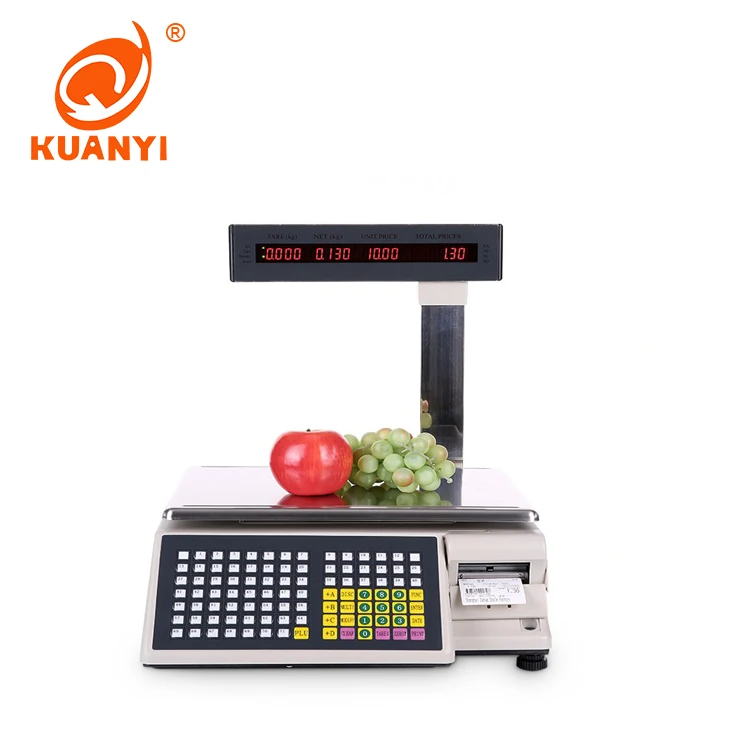 Scale With Printer Butcher Scale With Label Printer Price Computing ...