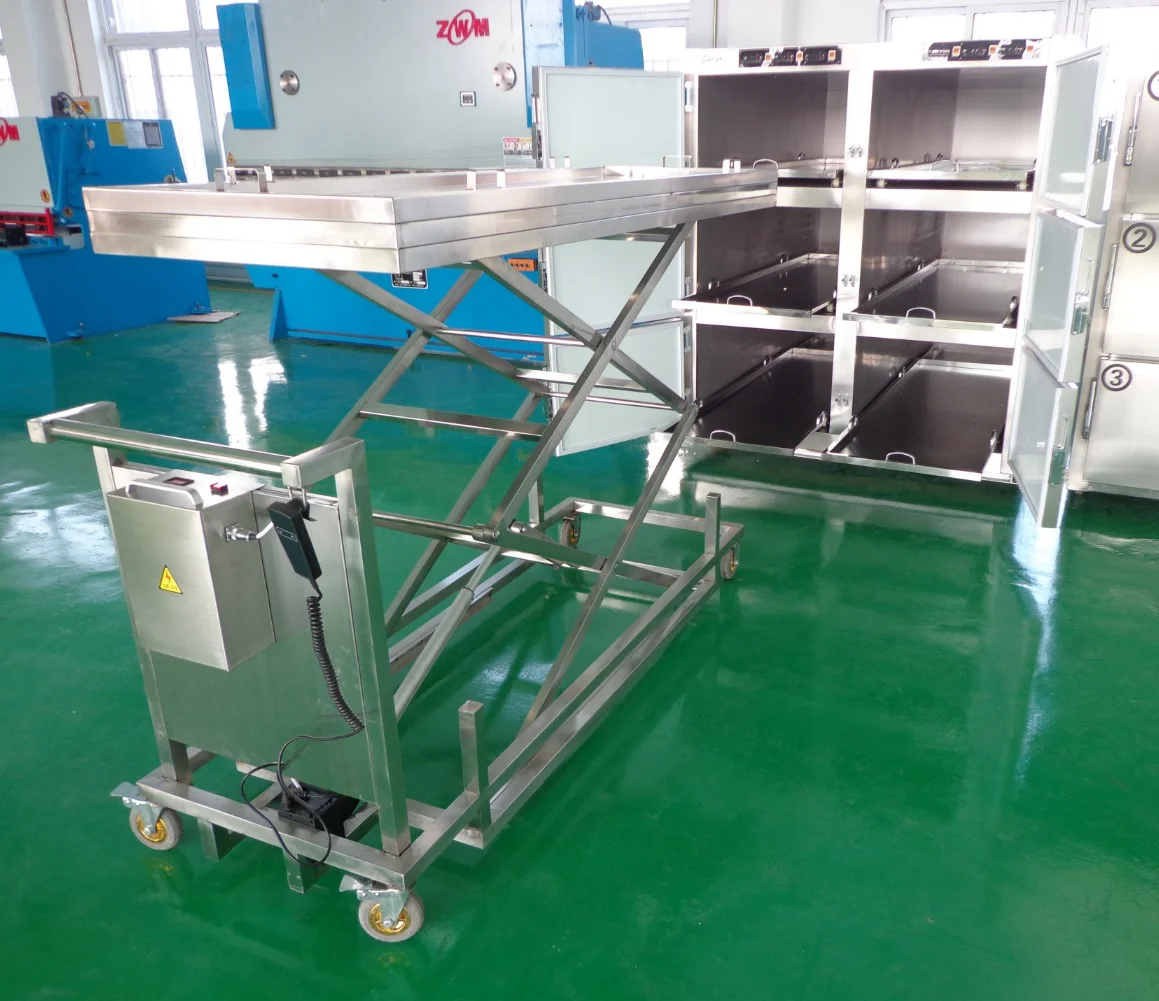 Lifting Mortuary Trolley - Buy Lifting Mortuary Trolley Lift Table ...