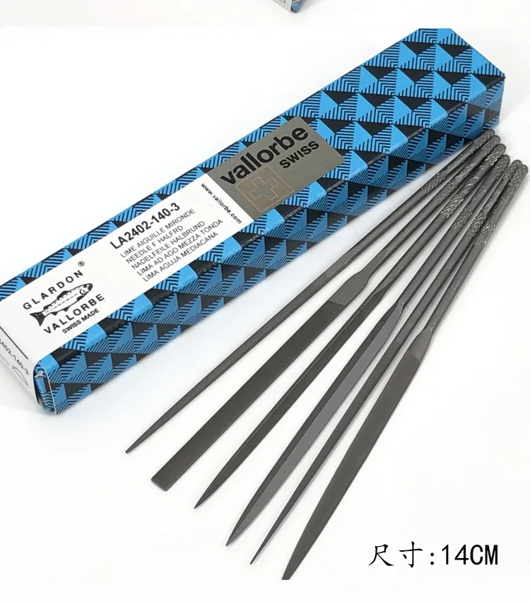 6PCS/SET High Carbon Steel Vallorbe Jewelry Polishing Shaping Files ...