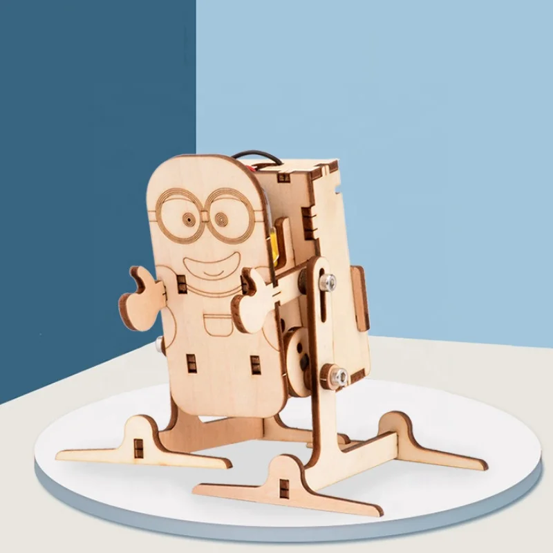 Diy 3D STEM Wooden Science Kit - Battery Powered Toys