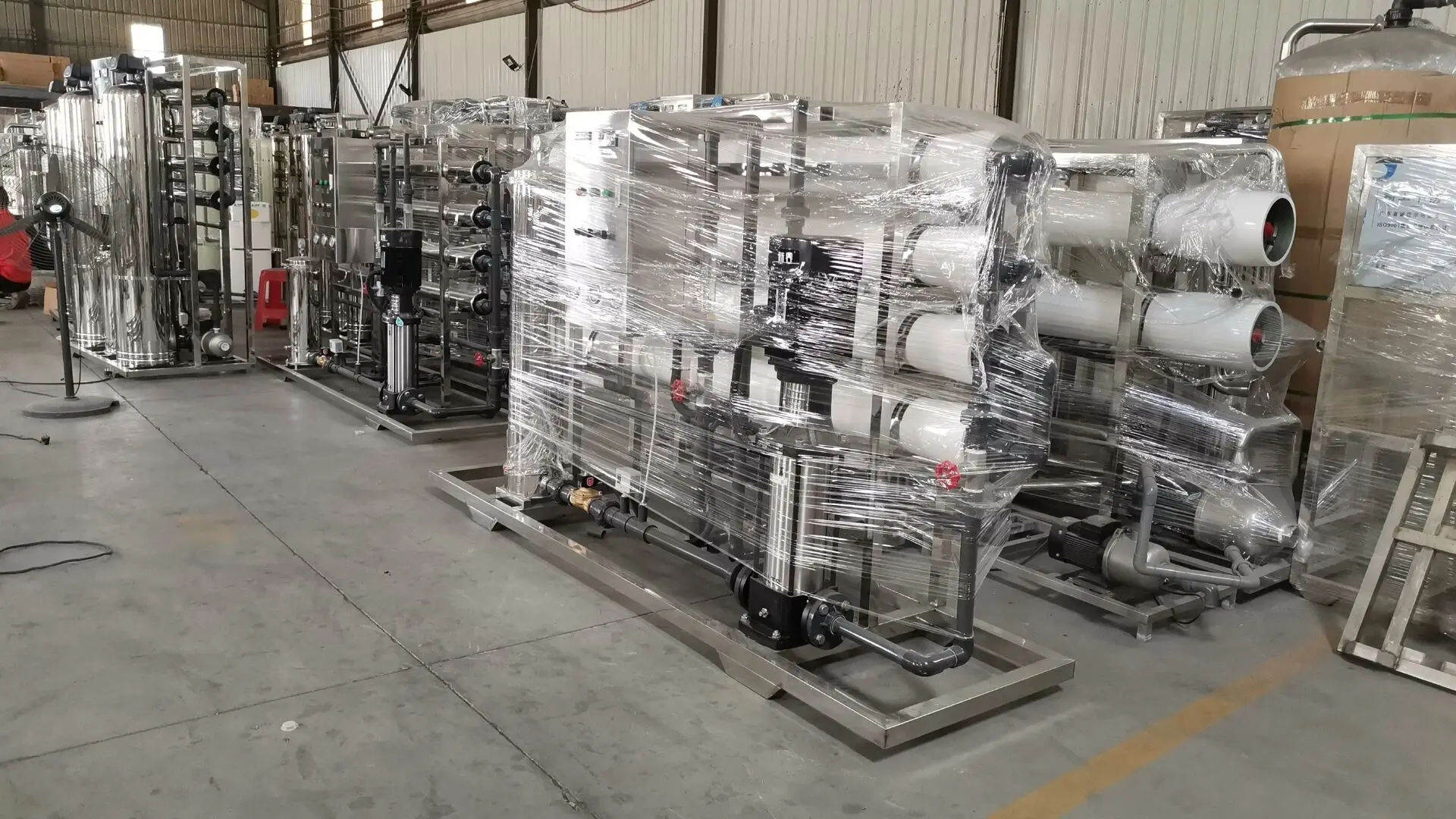 1-8 Cores 300-1000 PSI Ro Membrane Shell FRP - High Pressure