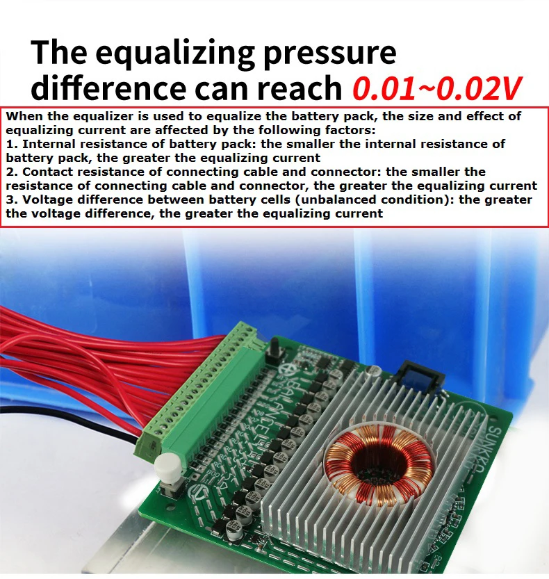 Sunkko Active Equalizer Battery Equalizer 4 String Battery Packs 8a Active Balancer - Buy Active ...