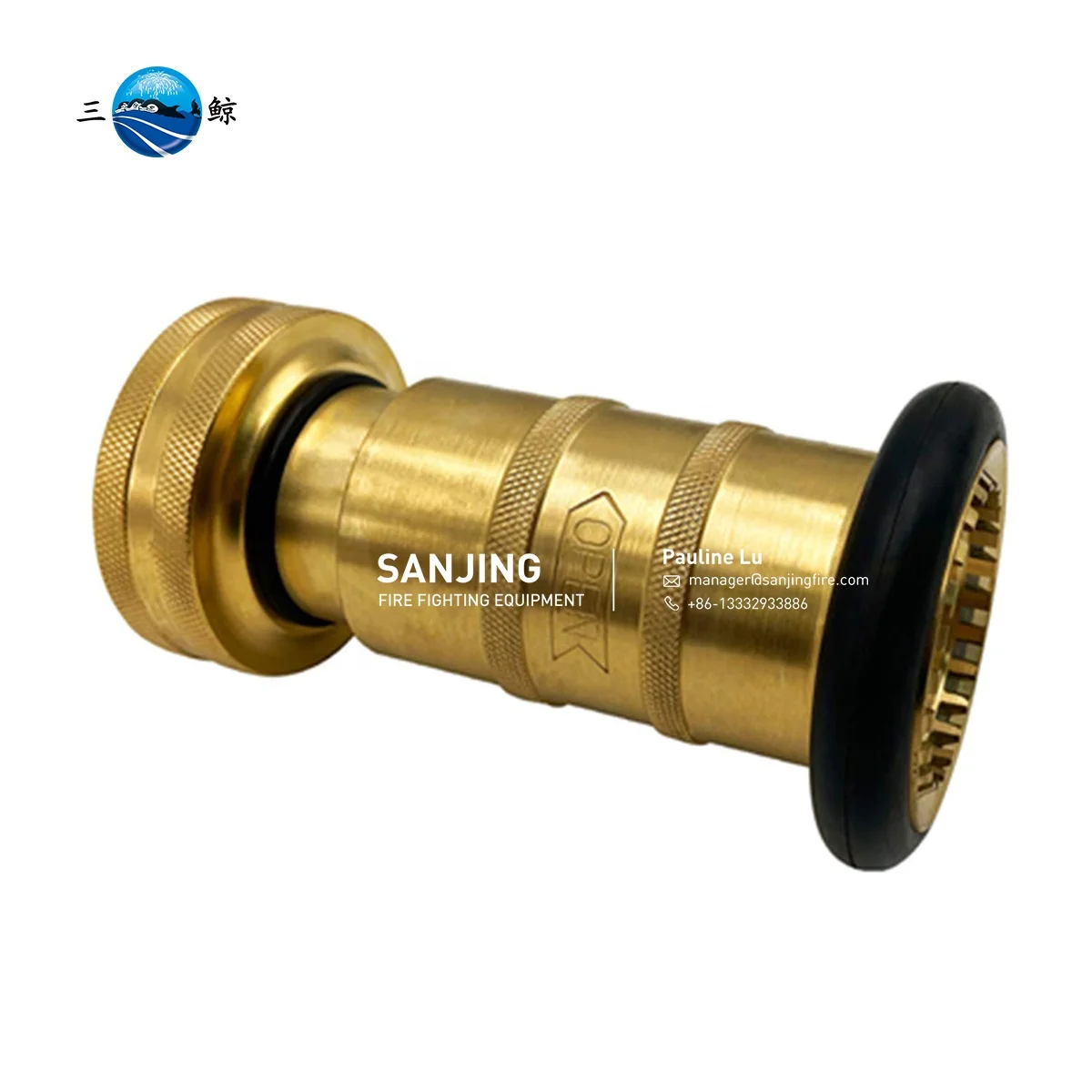 Fire-fighting Equipment Fire Hydrant Nozzle Brass Jet Spray Nozzle ...