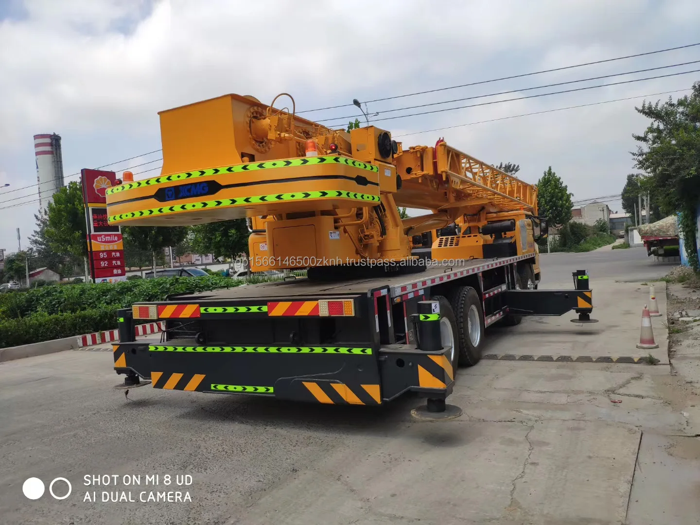 Used Truck Crane 50 Ton Used Crane Second Hand Truck Crane Heavy ...