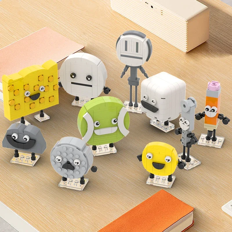 Buildmoc Bfdi Battle For Dream Island Building Blocks Set Woody Coiny ...