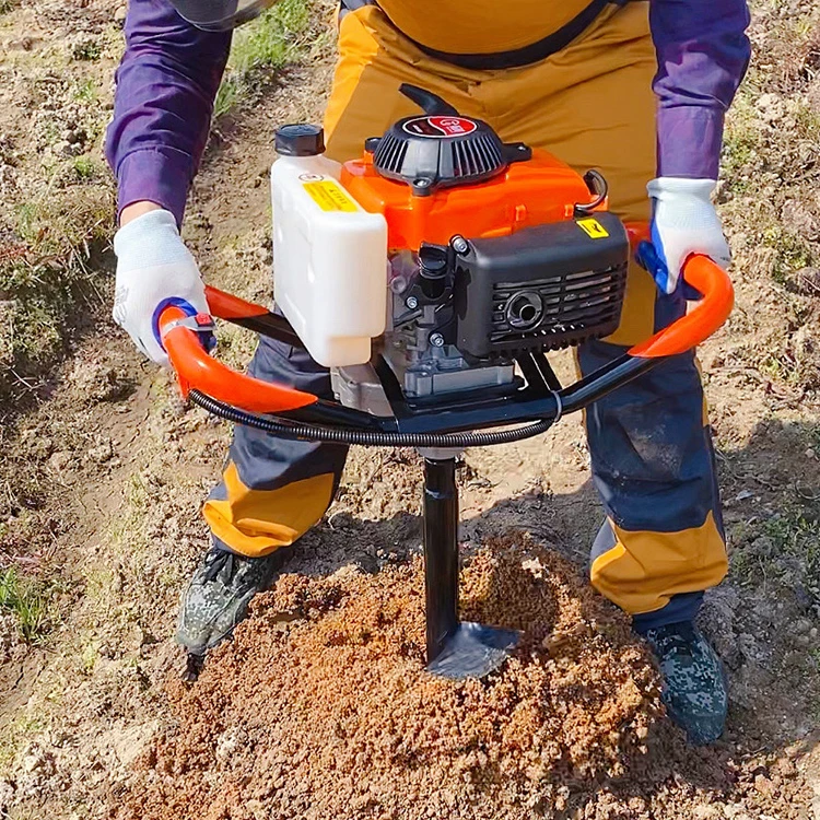 Hand Auger Drilling Machine Earth Auger Manual Ground Earth Drilling ...