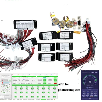 Lto Relay Bms Support Bt Lcd Rs485 High Voltage 120v96v72v Lfp Liion ...