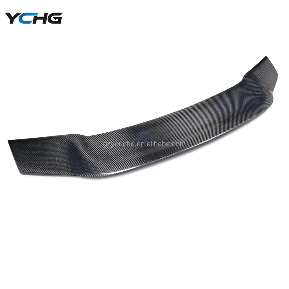W204 R Style Carbon Fiber Rear Trunk Spoiler For Mercedes Benz C Class ...