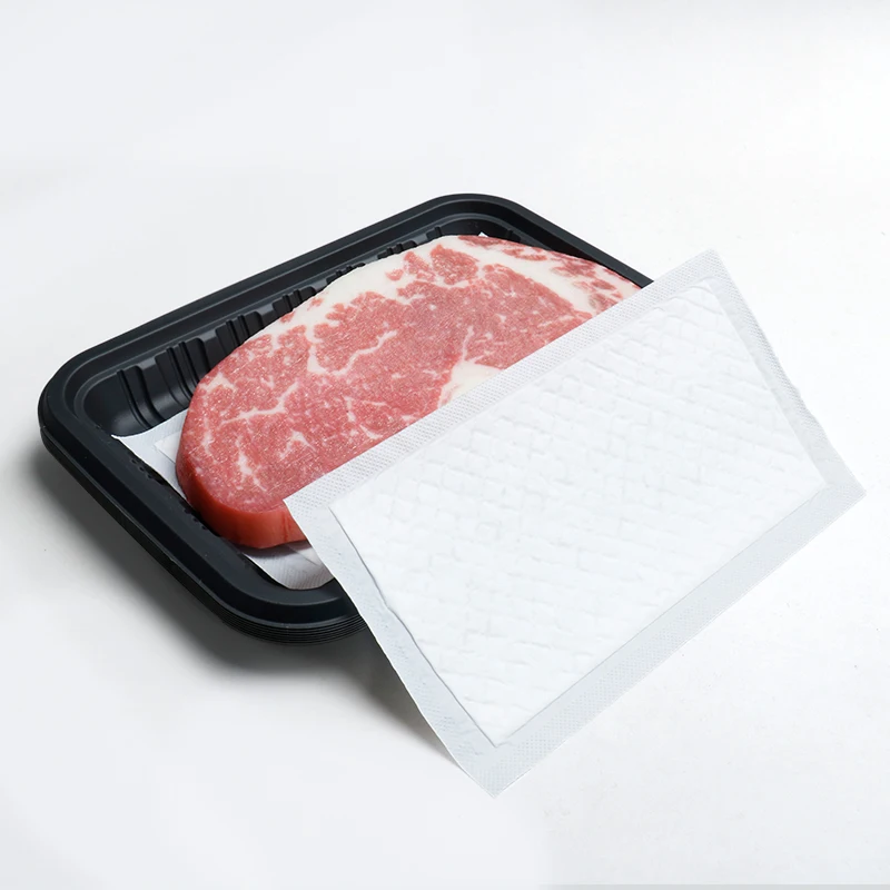 Oem Logo Disposable Moisture Absorb Poultry Fish Meat Tray Packaging ...