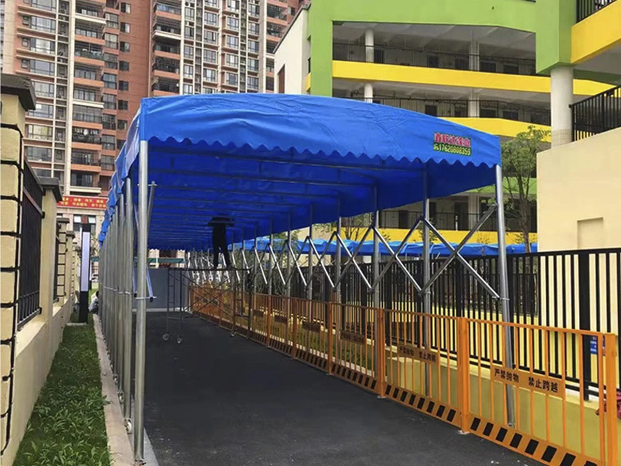 Youya Mobile Push-Pull Shed - Durable and Versatile Canopy