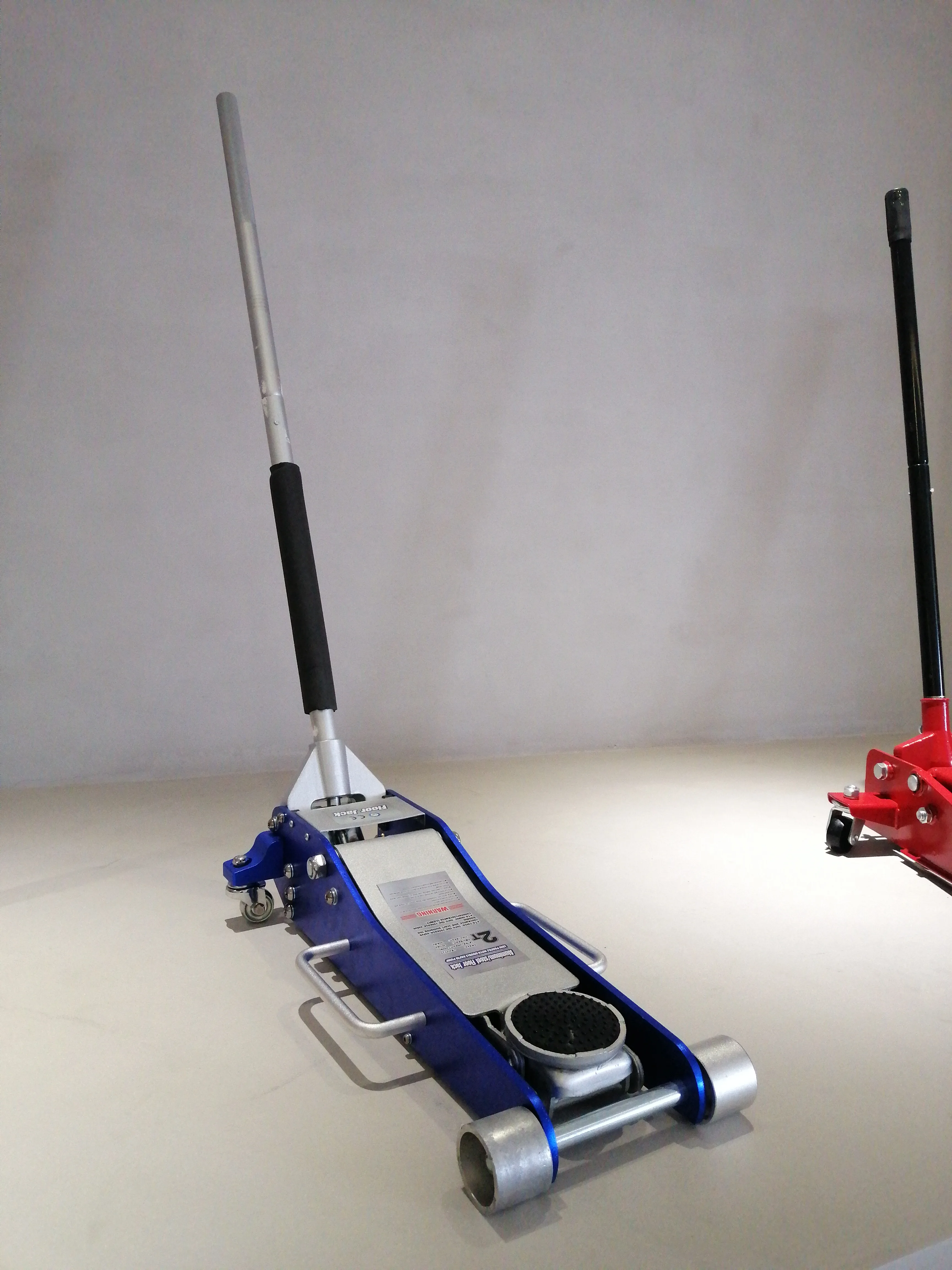 Hydraulic 2 Ton Floor Jack Low Profile Aluminum And Steel Racing Floor ...