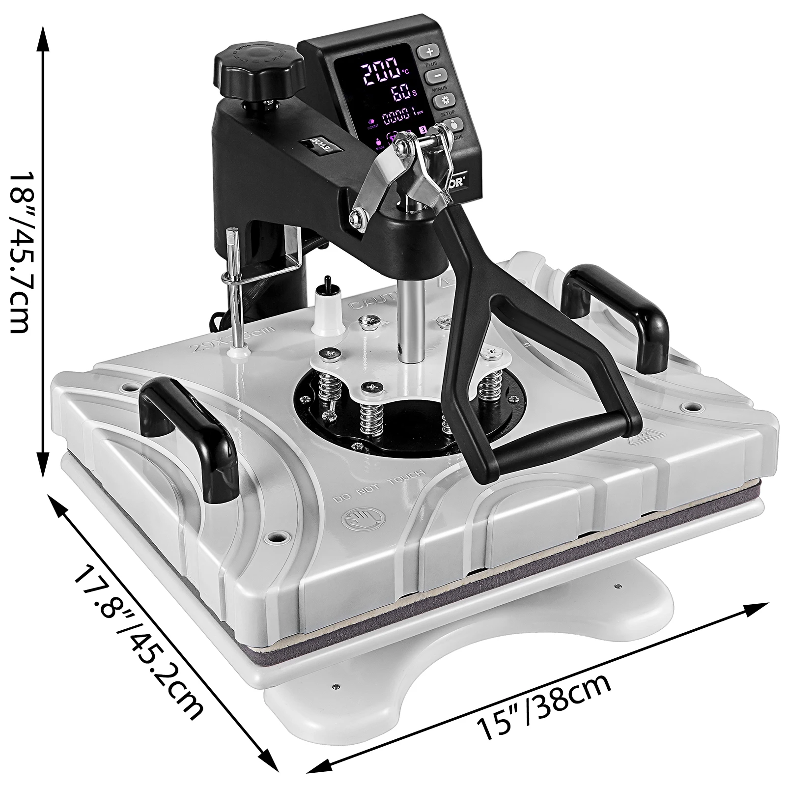 White Large Format Heat Transfer Printer Equipment Includes Artcut ...