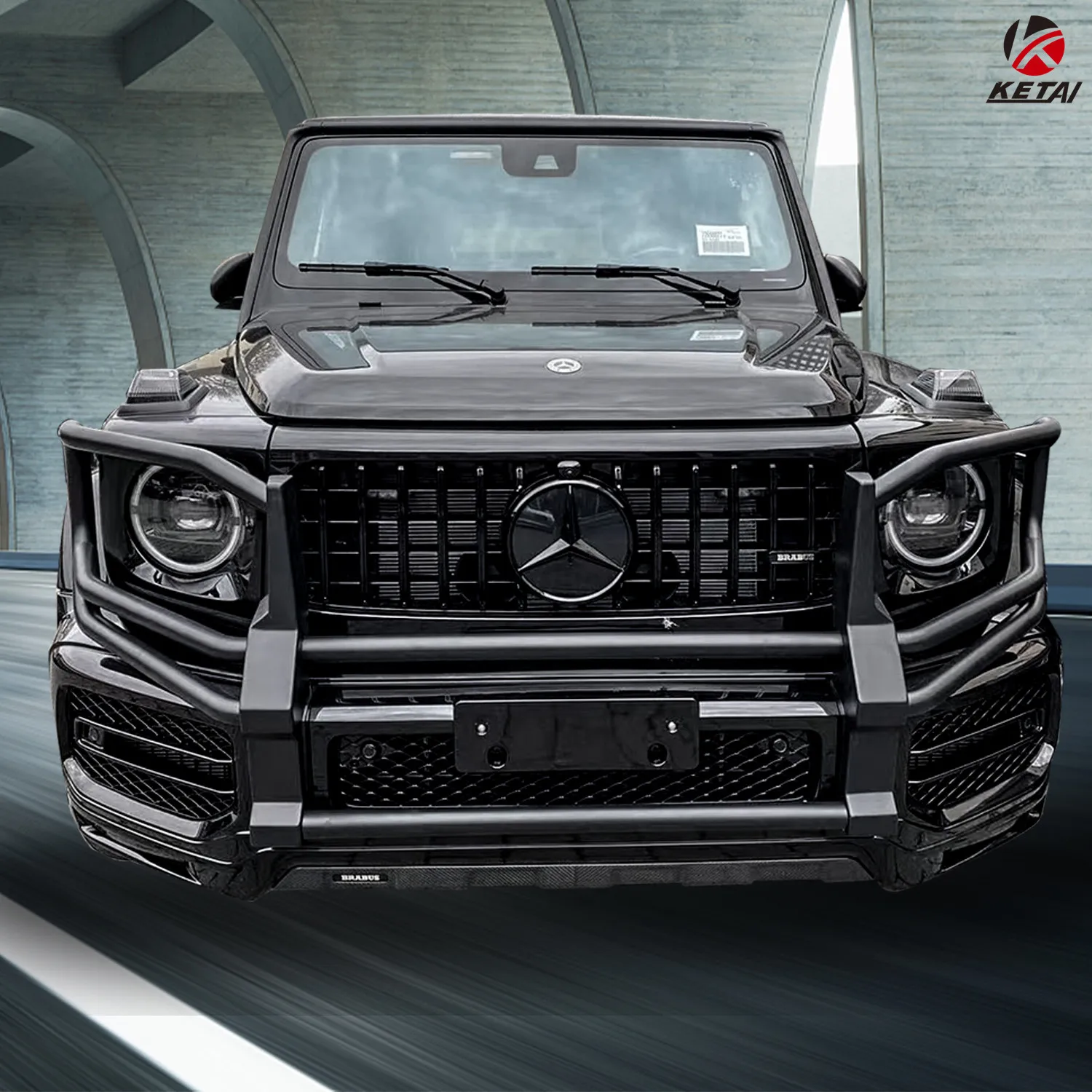 Car Body Parts Bra-bus Style Auto Front Bumper Guard For W464 G63 2019 ...