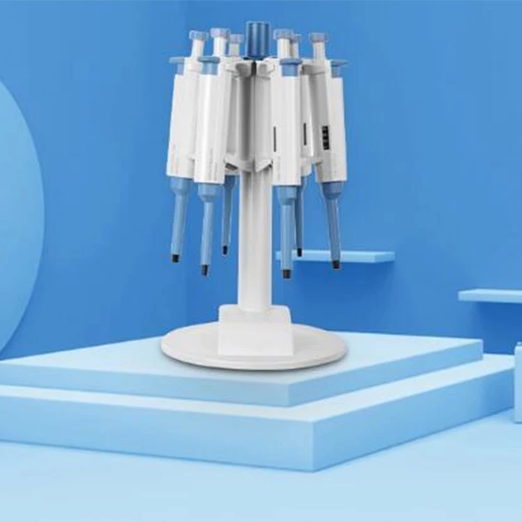 Laboratory Carousel Rotate Pipette Stand Use For Micropipette One Year ...