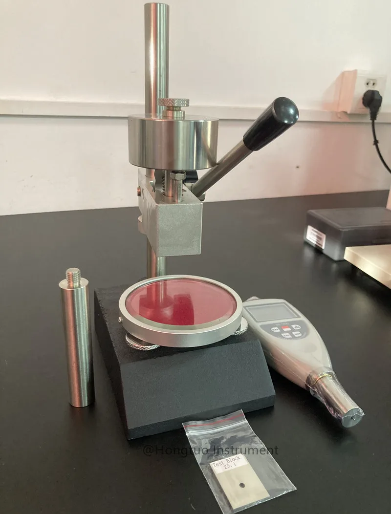 Din53505 Astm D2240 1so 7689 Jis K7215 Digital Shore A Hardness Tester ...