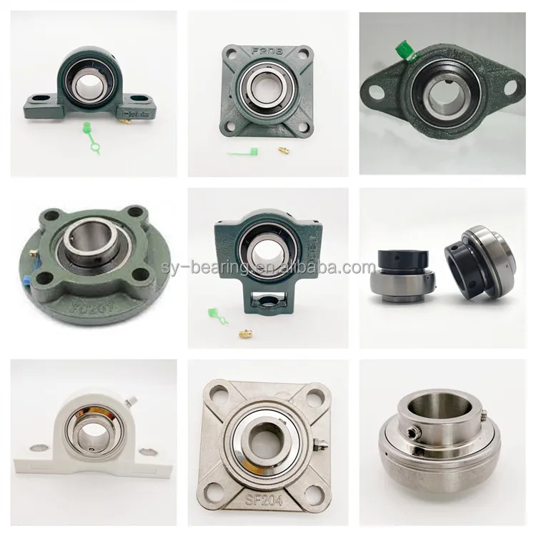 Ucp205d1 2 Bolt Flange Type Chumaceras 25mm Pillow Block Bearing Ucp205 Uc205 P205 - Buy ...