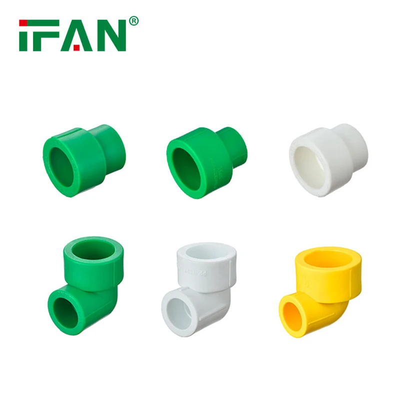 Ifan Professional Ppr Pipes And Fittings Coffee Color Ppr Pipe Pipe Fittings Plastic Fittings ...