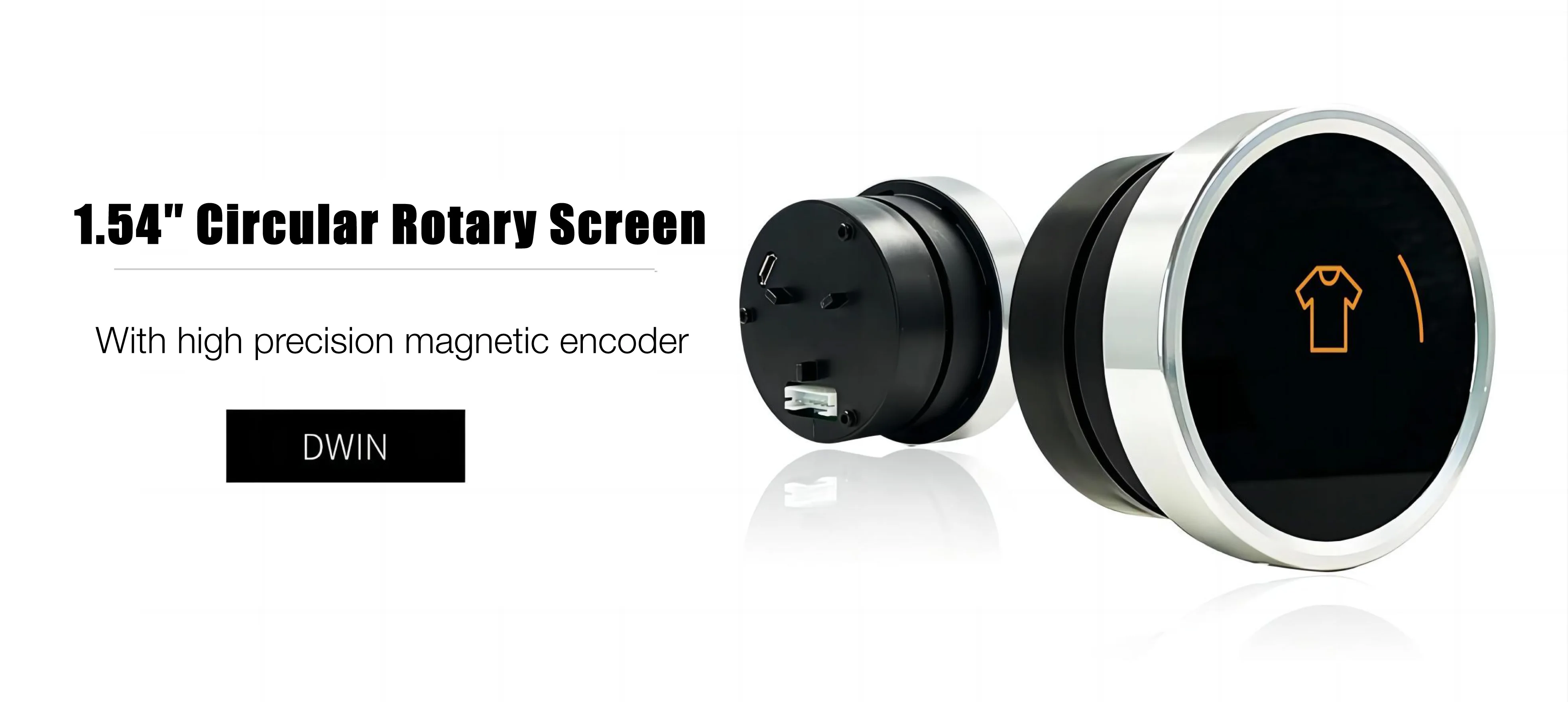 DWIN 1.54 Inch Round Rotary Screen - 240x240 TFT LCD