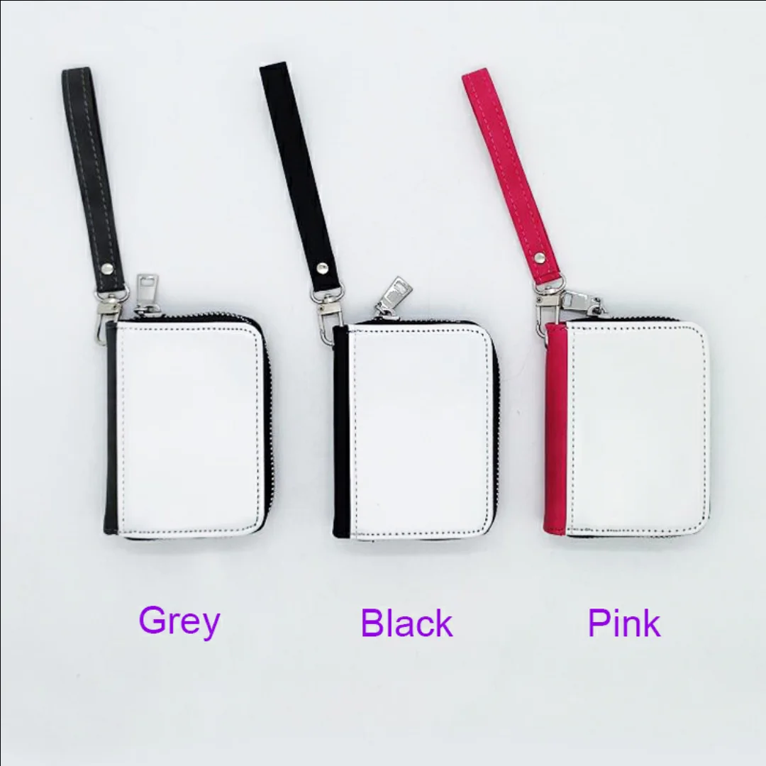 Qualisub Personalized New Design Pu Leather Coin Purse Sublimation Coin ...