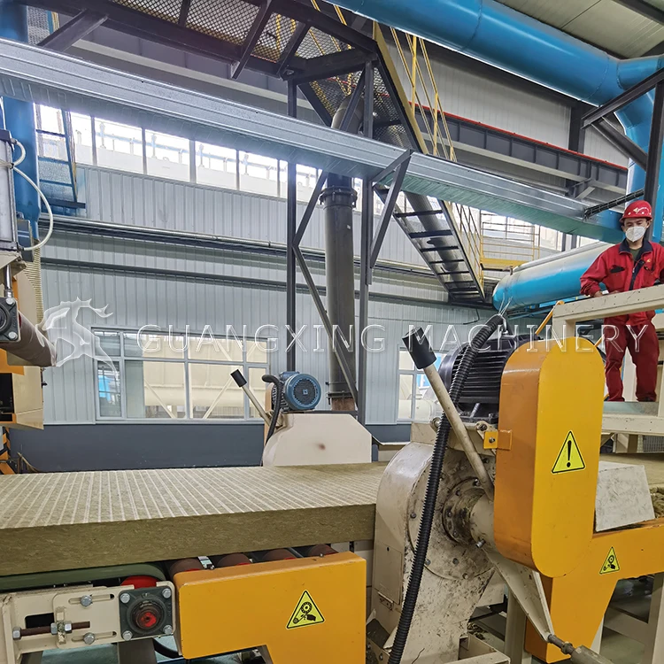 China Rock Wool Foam Sandwich Production Line Roof Wall Panel Making ...