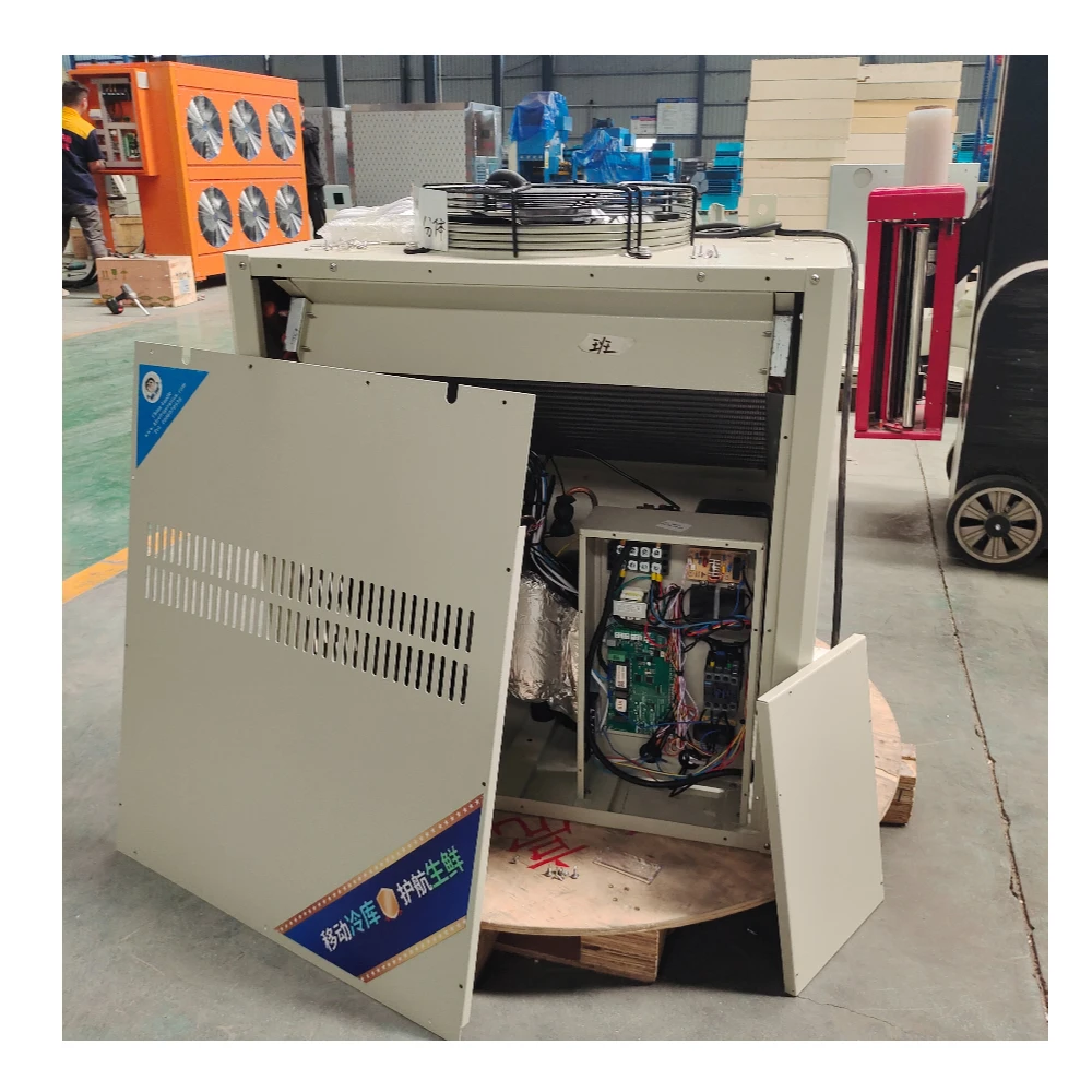 Wall Mounted Monoblock Condensing Unit Compressor Ice Storage Freezers ...