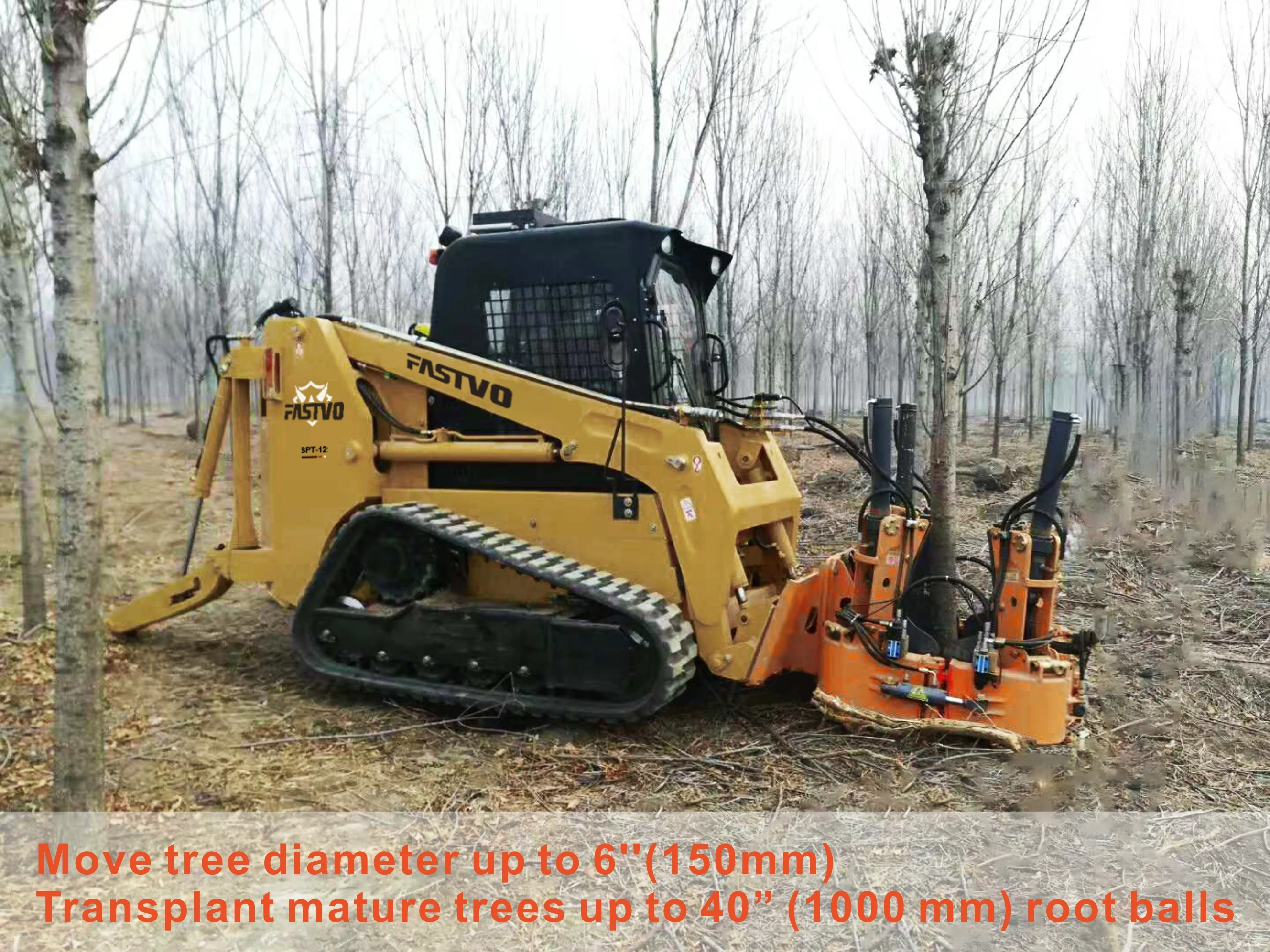 Optimal Skid Steer Loader Tree Spade For Sale - Buy Optimal Tree Spade ...