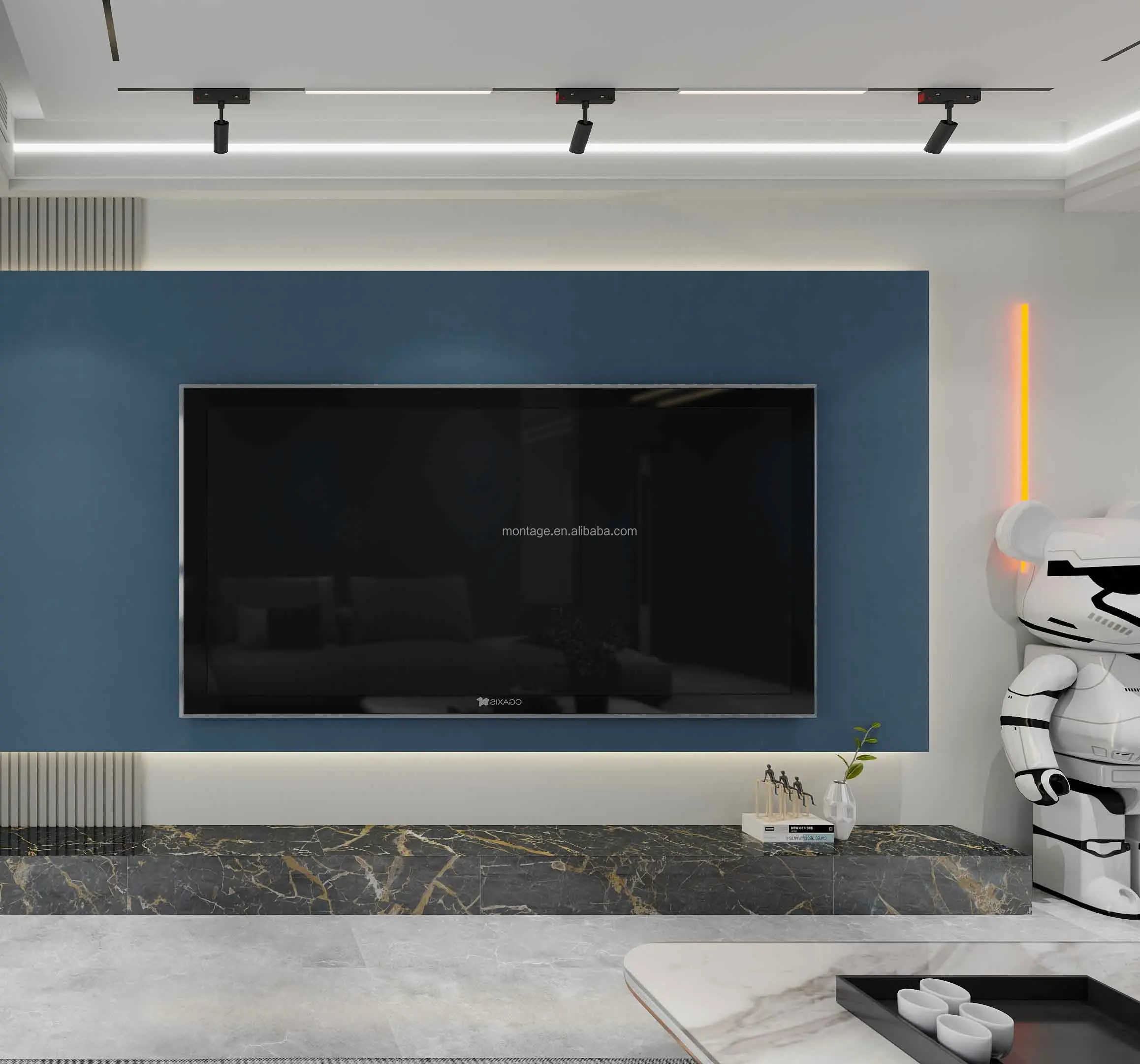 Sand Texture Interior Wall Paint Factory Supply Stucco Paint Waterproof ...