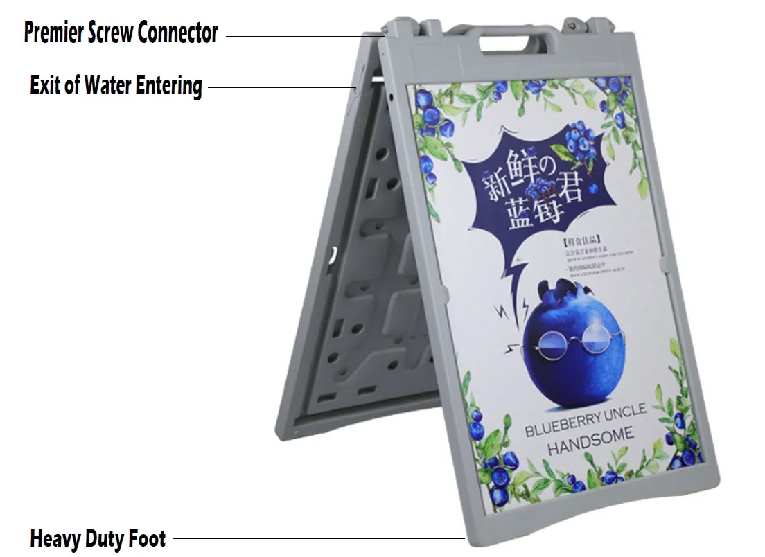 Poster Stand Outdoor Advertising Outdoor Standing Board A Frame Board ...